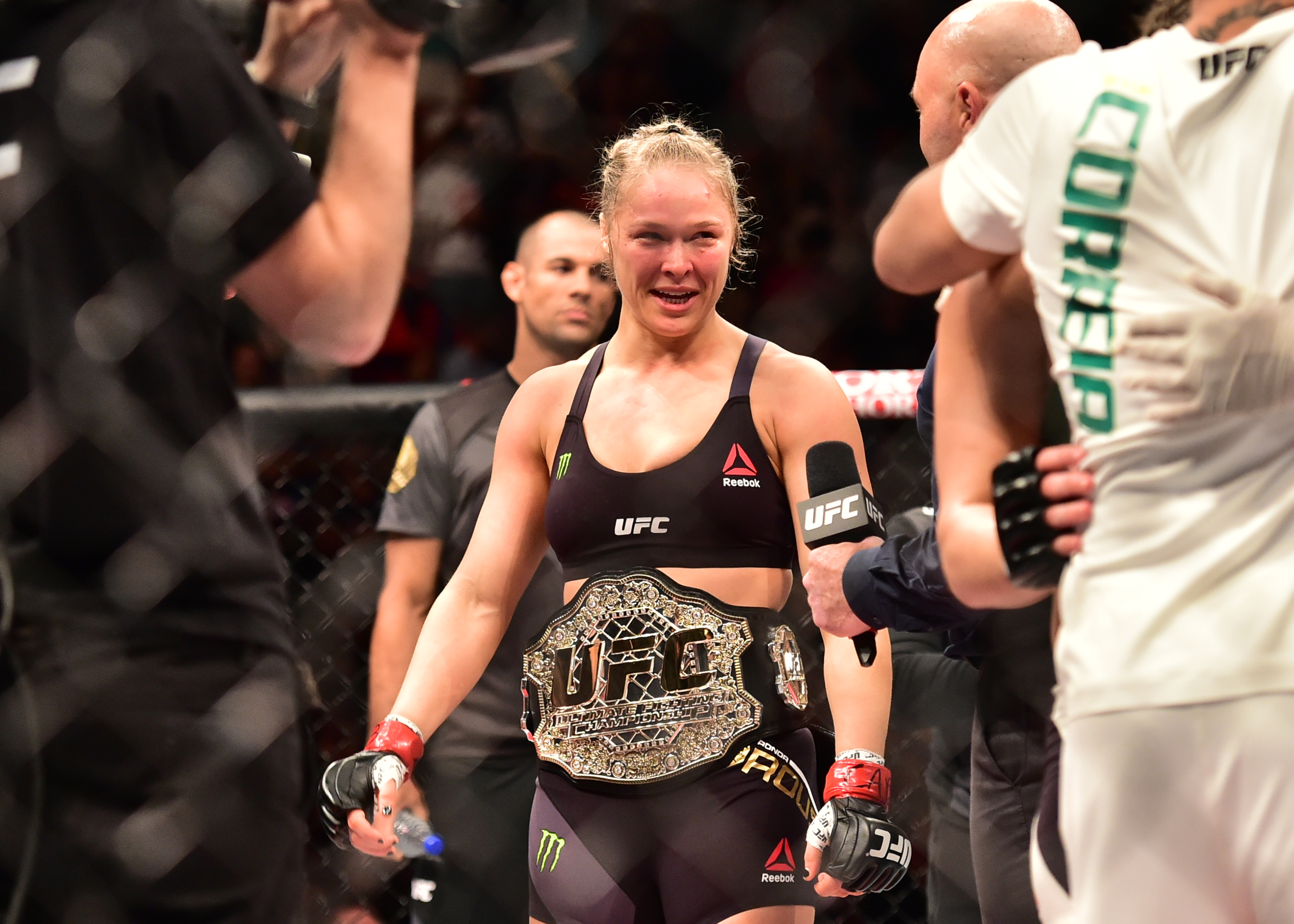 Ronda Rousey High School Ronda Rousey Is Declared First UFC Women's