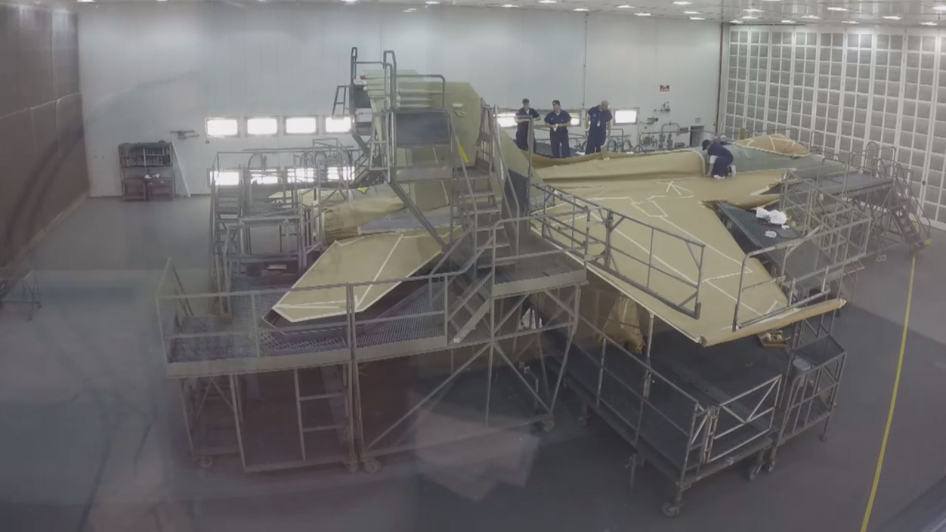 Inside Boeing's paint shop | ksdk.com