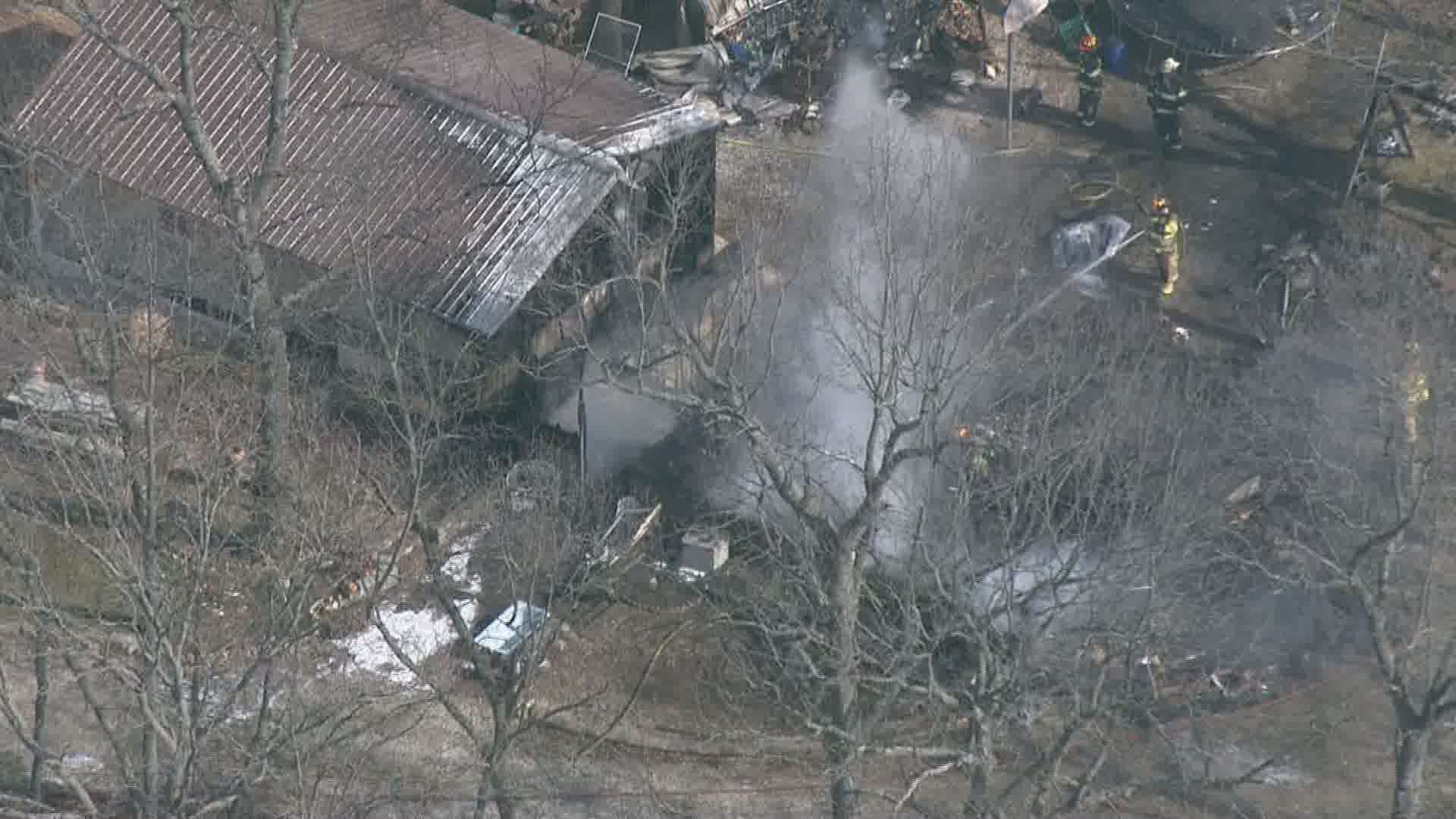 Fire destroys home in Eureka | ksdk.com