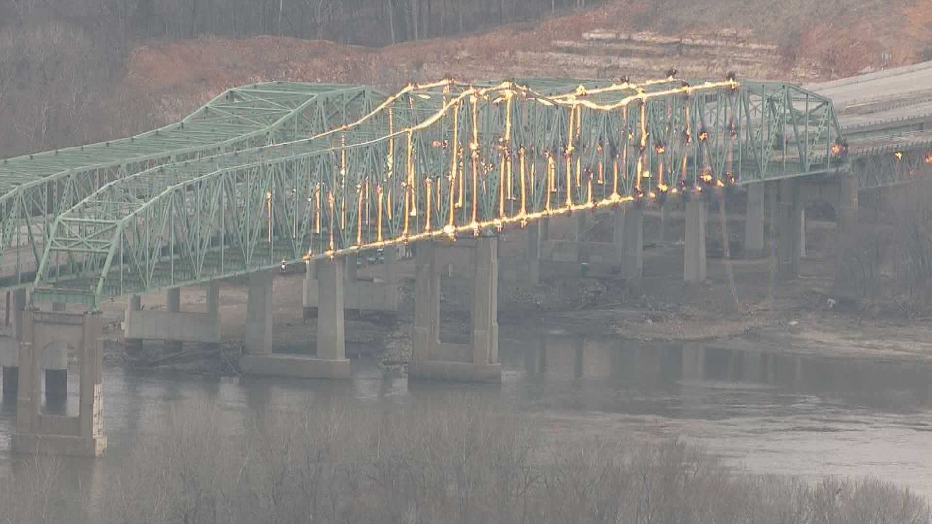 Boone Bridge went boom Monday | ksdk.com