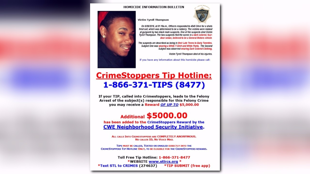 Reward doubled in Central West End shooting death | ksdk.com