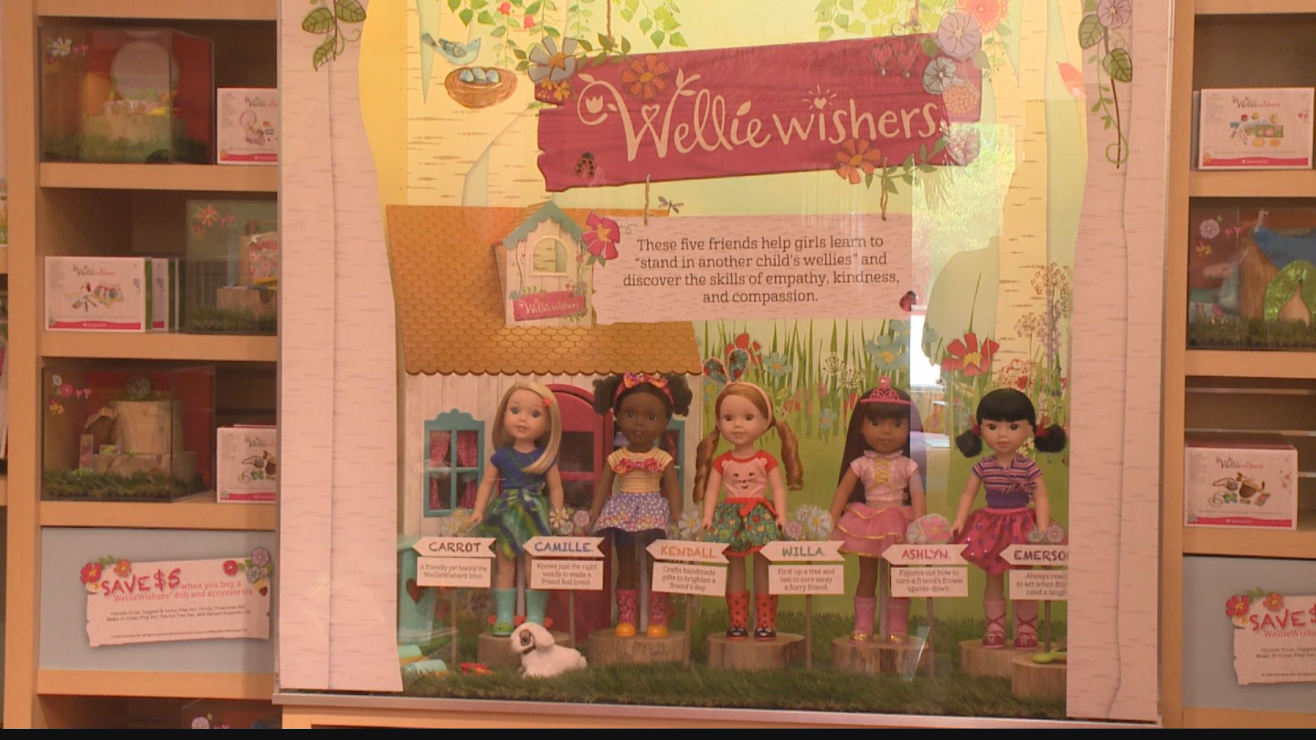 American Girl debuts new Wellie Wishers line of dolls for younger girls ...