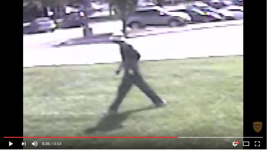 Video shows man leaving package at school | ksdk.com