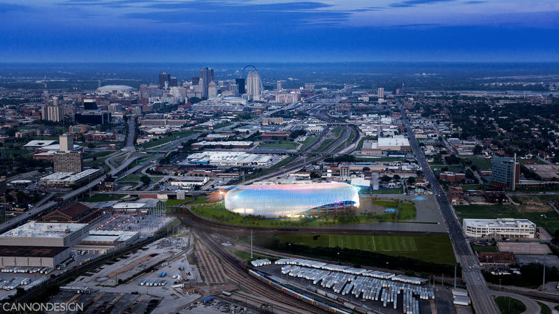 Group shares renderings of proposed MLS stadium | ksdk.com
