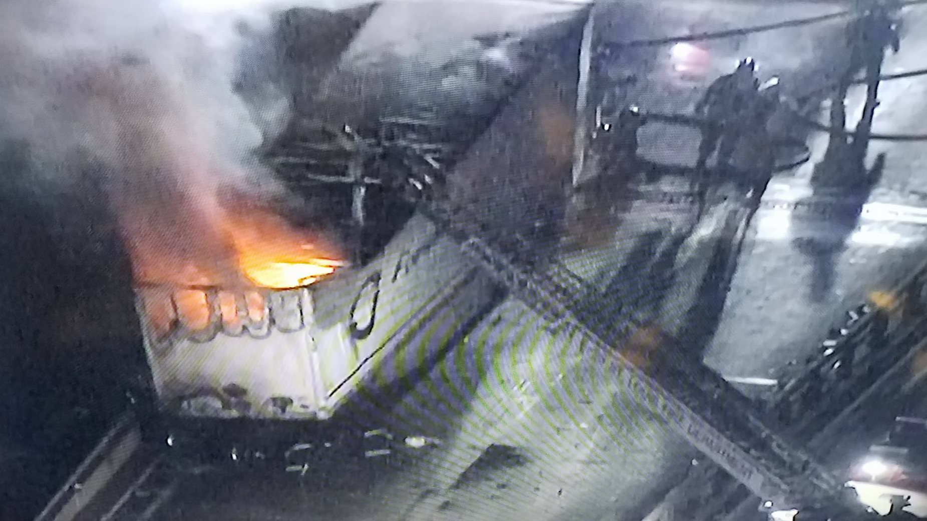 Semi catches fire on Chain of Rocks Bridge | ksdk.com