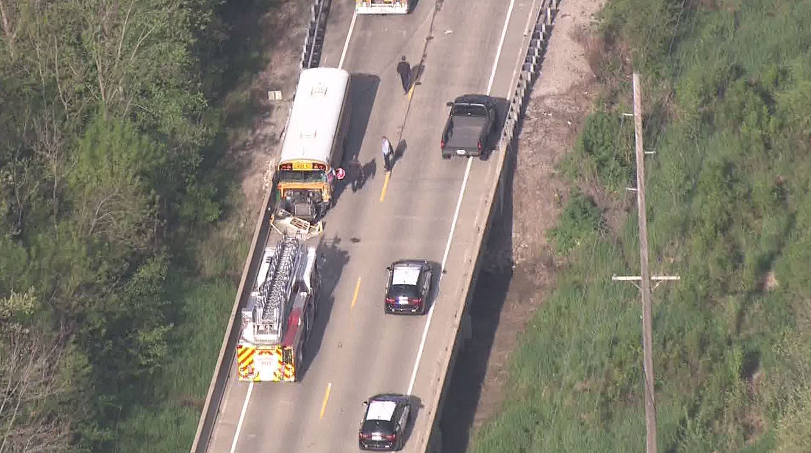 Police: Bus driver distracted by students causes serious crash in ...