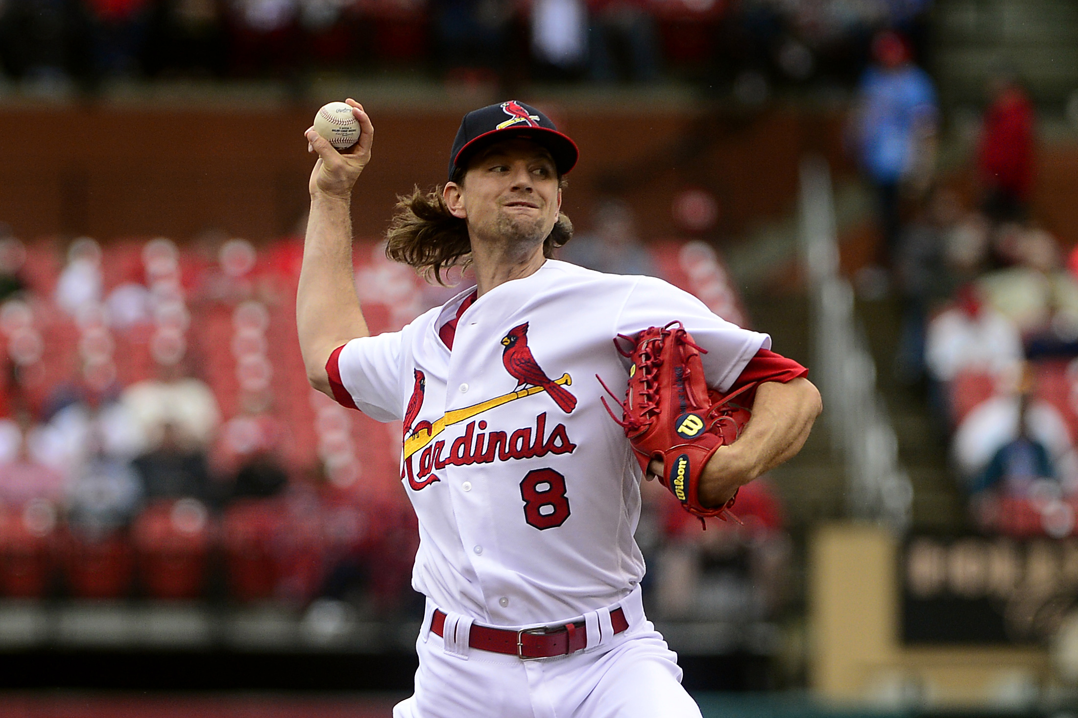 Leake leads NL in ERA after first month | ksdk.com