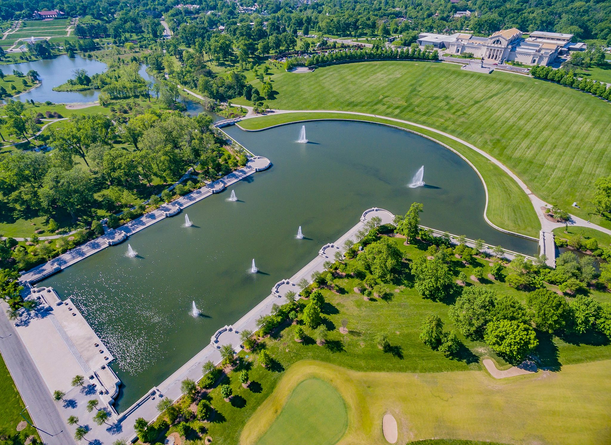 Drone photos: Beautiful Forest Park | ksdk.com