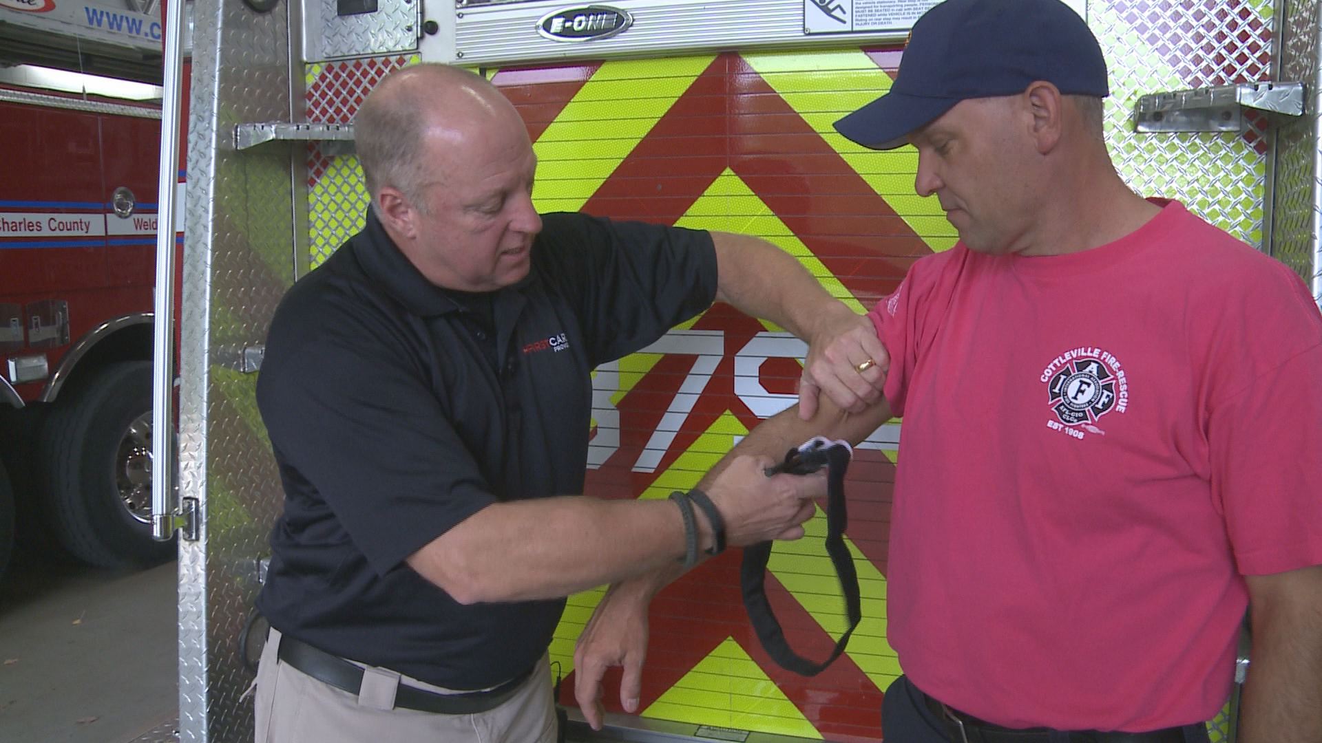 Retired fire chief is teaching civilians to care for the wounded in an ...