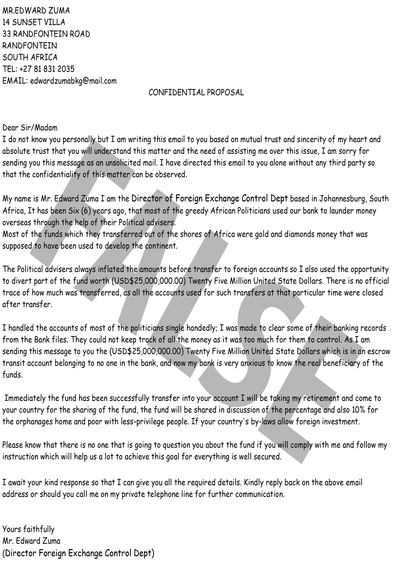 Fake documents used by scammers | ksdk.com