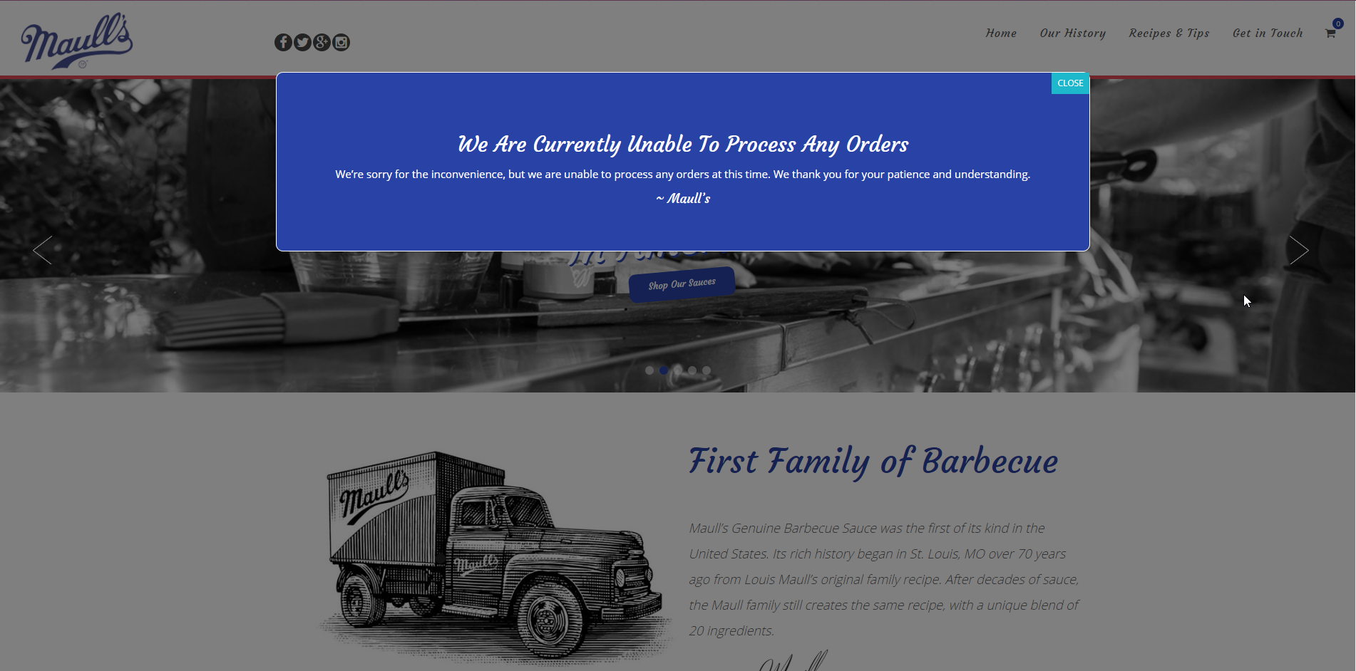 Maull's Barbecue Sauce brand for sale | ksdk.com